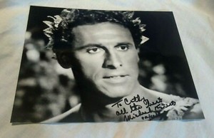 Star Trek MICHAEL FOREST as APOLLO hand signed autographed B&W 8x10 ...