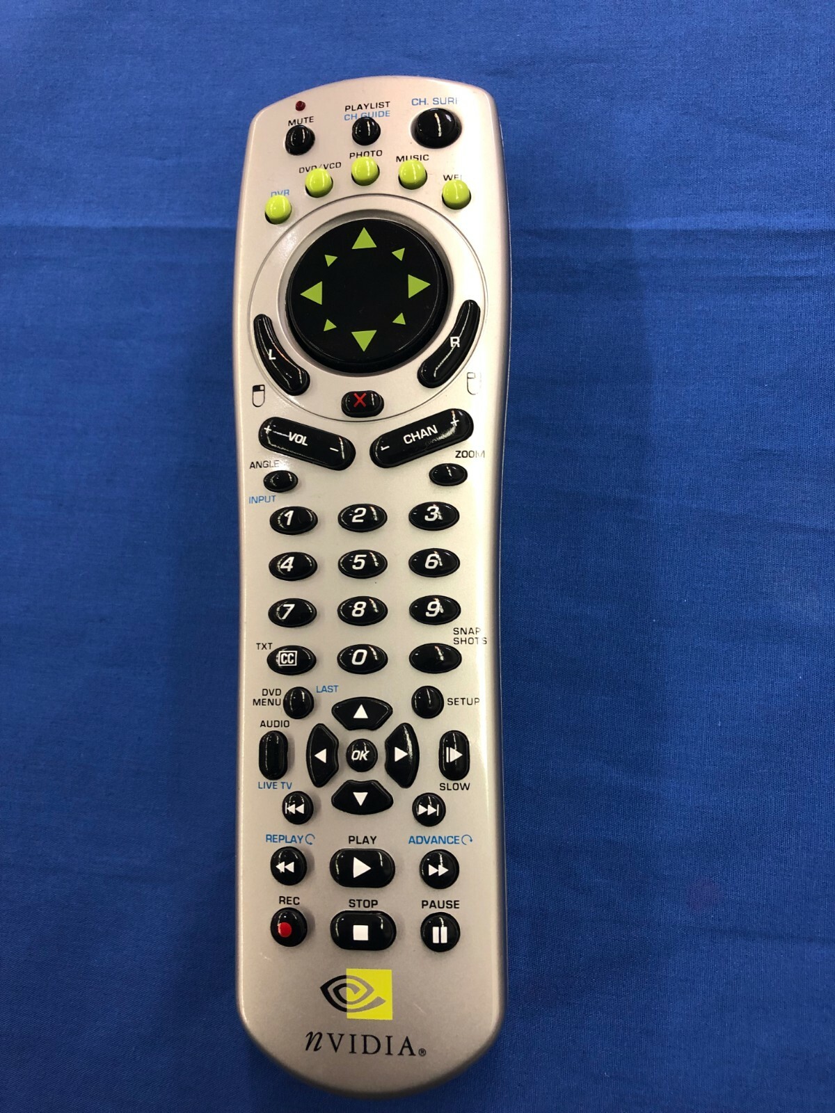 nVidia Remote Control nvRemote Model UR88A for CM21A Used (box2) | eBay