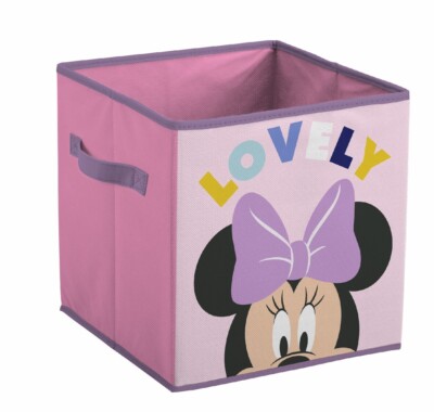 DISNEY MINNIE MOUSE FOLDING STORAGE CUBE | eBay Australia