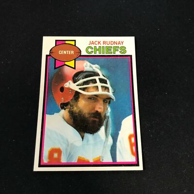 1979 Topps JACK RUDNAY #304 Kansas City Chiefs NRMT *JU22 | eBay