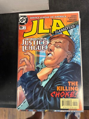 JLA Classified #5 DC Comic Book - The Killing Choke! | eBay