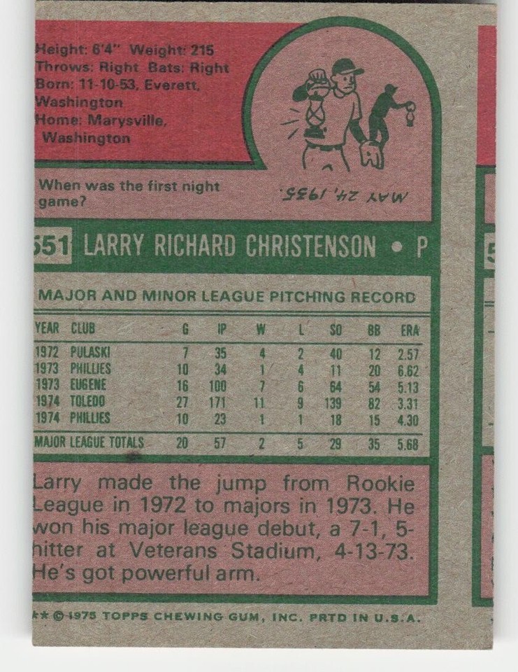 (9) 1975 Topps Miscut/Error Vintage Lot MLB Baseball Cards Collection ...