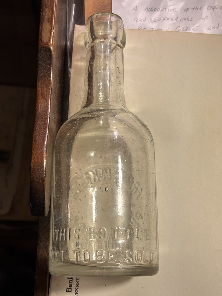 blob top Pony Frank McKeone Phoenixville Pa Chester County Clear 7 ...