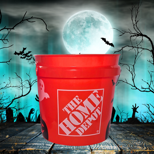 Home Depot Viral Halloween Ghost Bucket – Trick or Treat TikTok 🎃 FREE ...