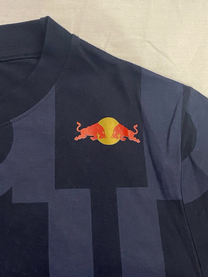 RARE Red Bull Athletes Only T-Shirt Navy All-Over Print XS Collectible ...