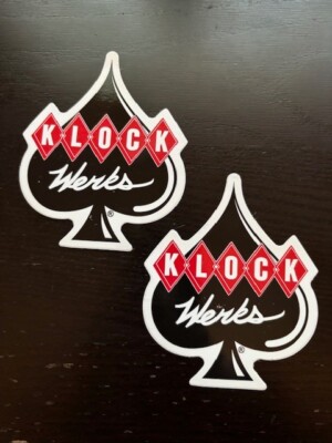 KLOCK WERKS RACING GET KLOCKED 2 PC SPADE SET LUCAS OIL BITD BAJA 1000 ...