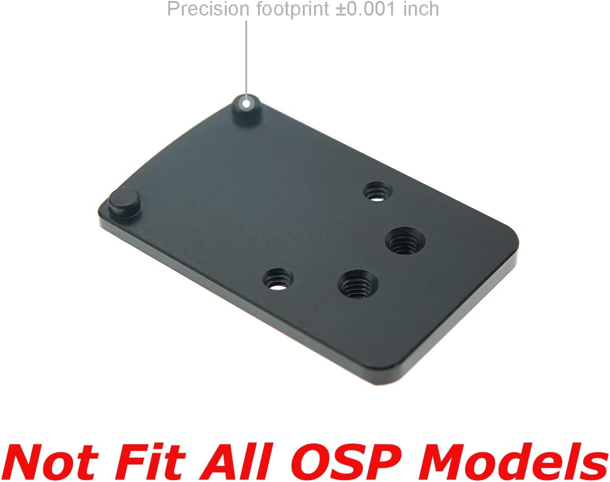 DPP Titanium Red Dot Mount/Plate/Adapter Compatible with Springfield XD ...