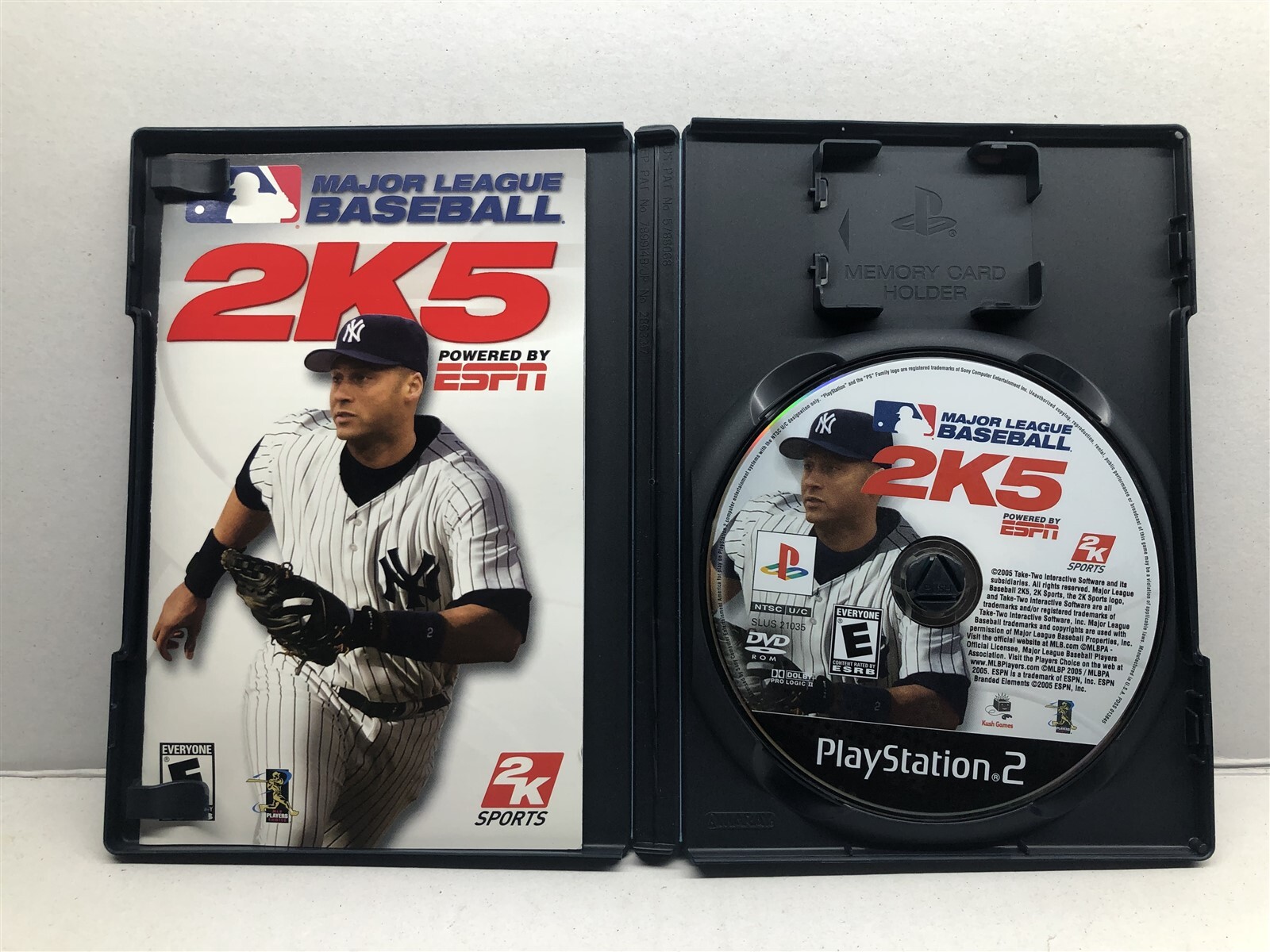 Major League Baseball 2K5 (PlayStation 2, 2005) Complete Tested Working ...