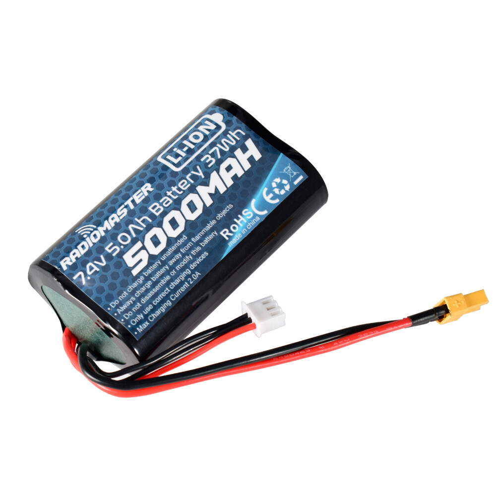 RadioMaster TX12/TX16/TX16S 7.4V 2S 5000mah Battery for RC Transmitter ...