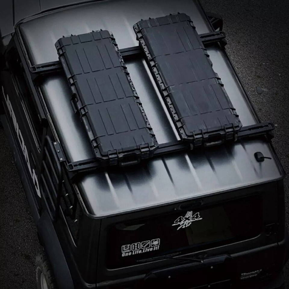 2Pcs Fit for SUZUKI JIMNY 2019-2024 Aluminum Roof Rail Rack Cross Bar ...