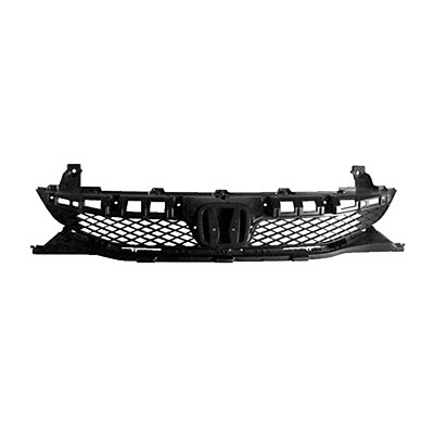 Front Grille Black Fits 2009 2010 2011 Honda Civic 4 Dr Sedan 1.8L Eng ...