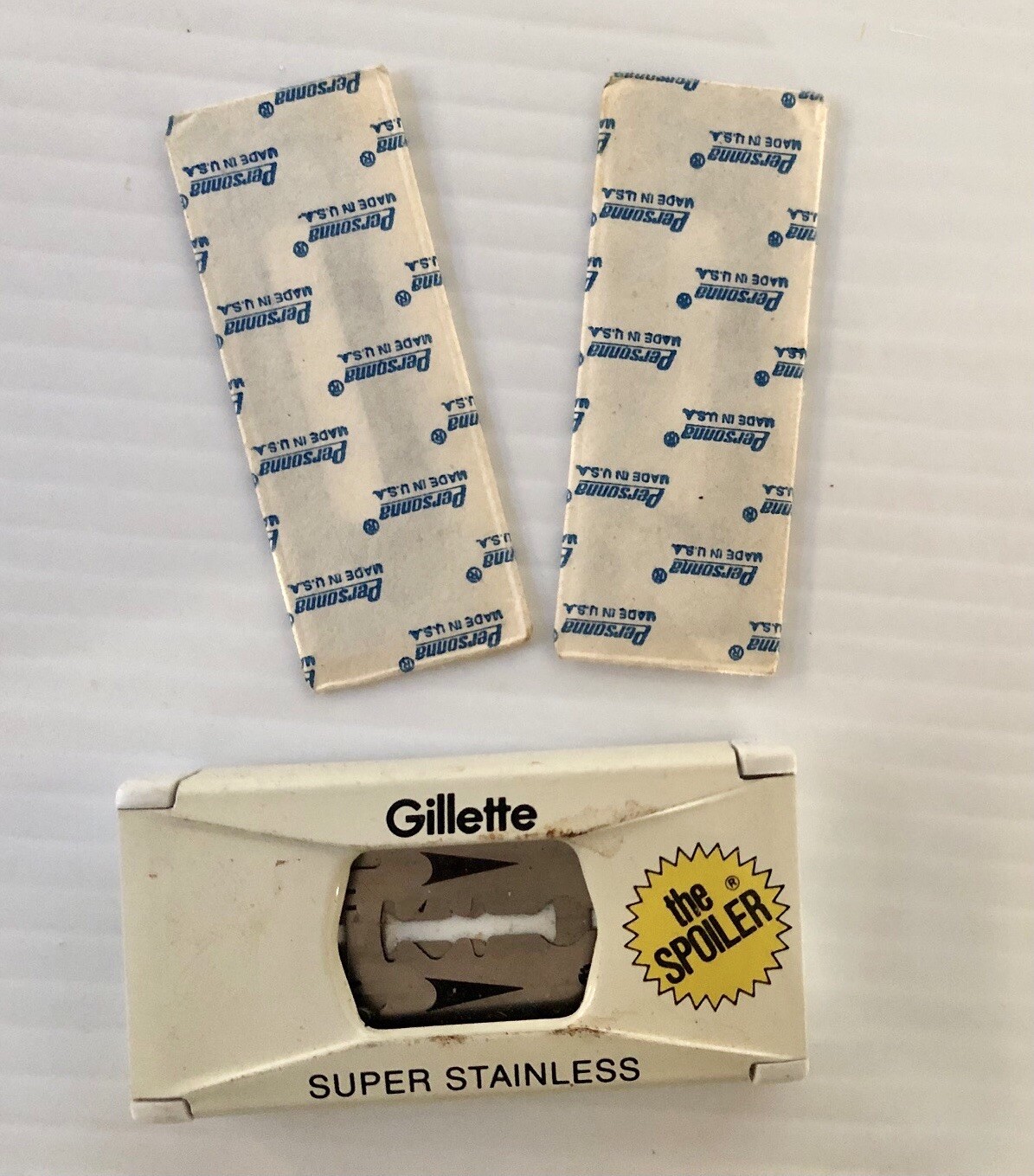 Vintage Swedish Craftsman Razor Blades w Box Gillette Razor Shick Razor ...