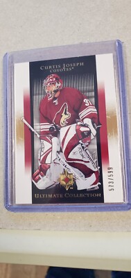 2005-06 CURTIS JOSEPH UPPER DECK ULTIMATE COLLECTION CARD 573/599 ...