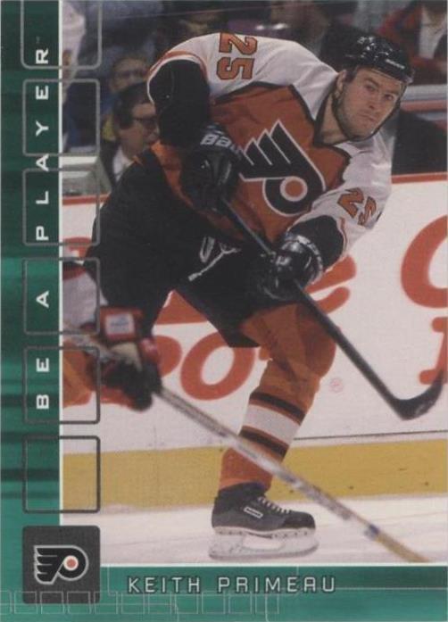2001-02 In the Game Be A Player Memorabilia - Keith Primeau #99 Emerald ...