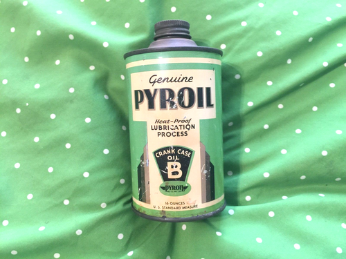 Vintage Original PYROIL Crank Case Oil B 1930's full 1930's | eBay