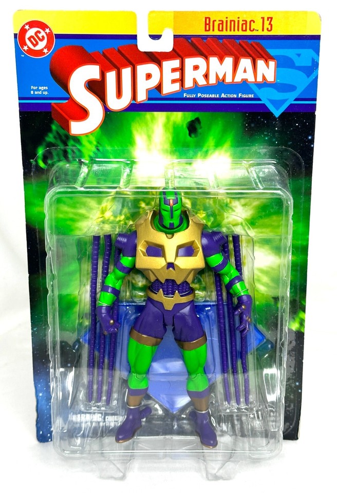 DC Direct Brainiac 13 Superman series action figure | eBay