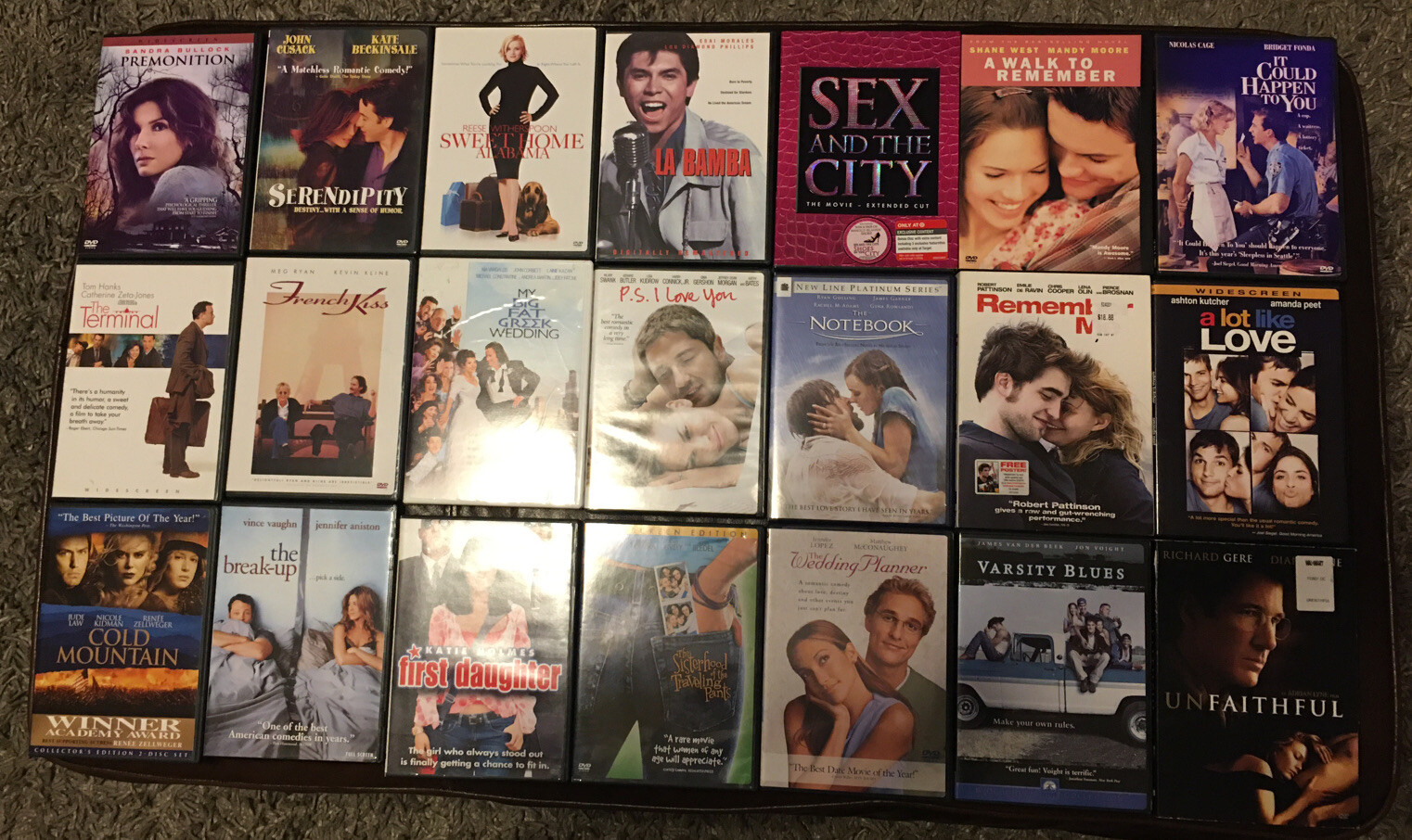 Lot Of Movies-DVD’s , Drama, Romantic, Love Comedy- 36 Movies!- And ...