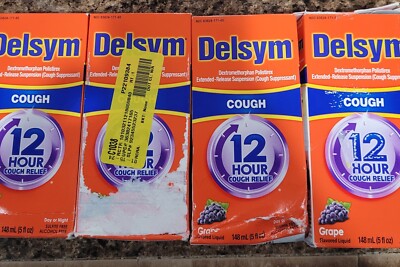 Delsym Dextromethorphan Polistirex Extended-Release Suspension 12 Hour ...