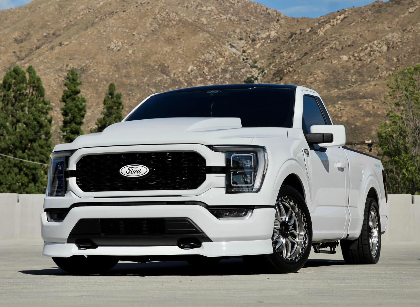 Front Splitter Spoiler For Ford F150 2021-2025 RK Sport 19016440 | eBay