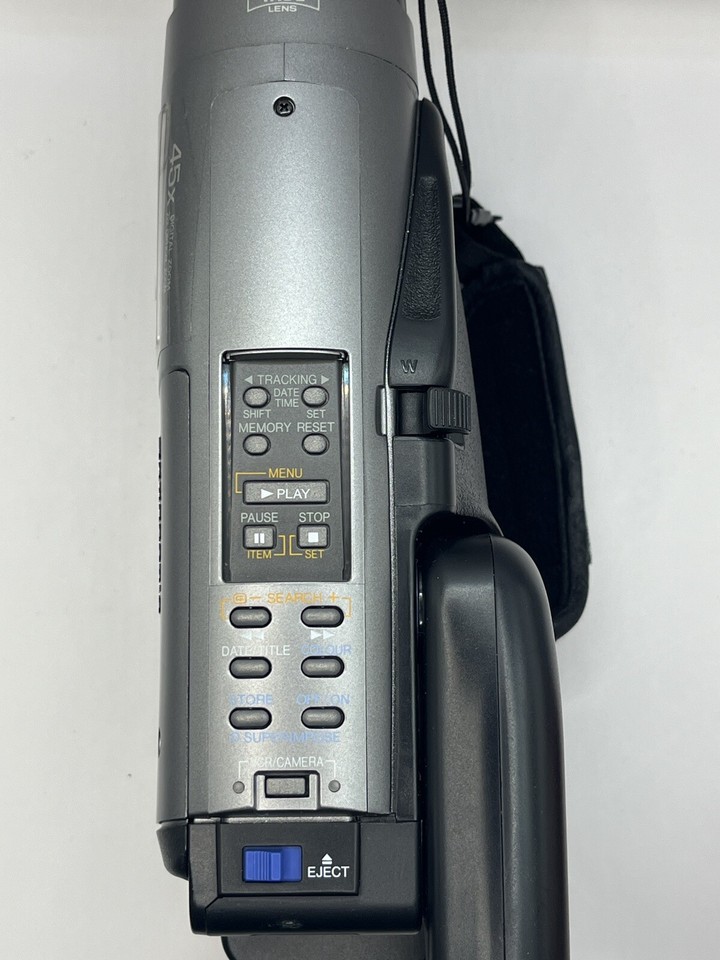 PANASONIC RX18 VHS-C CAMCORDER CAMERA NOT TESTED READ INFO | eBay