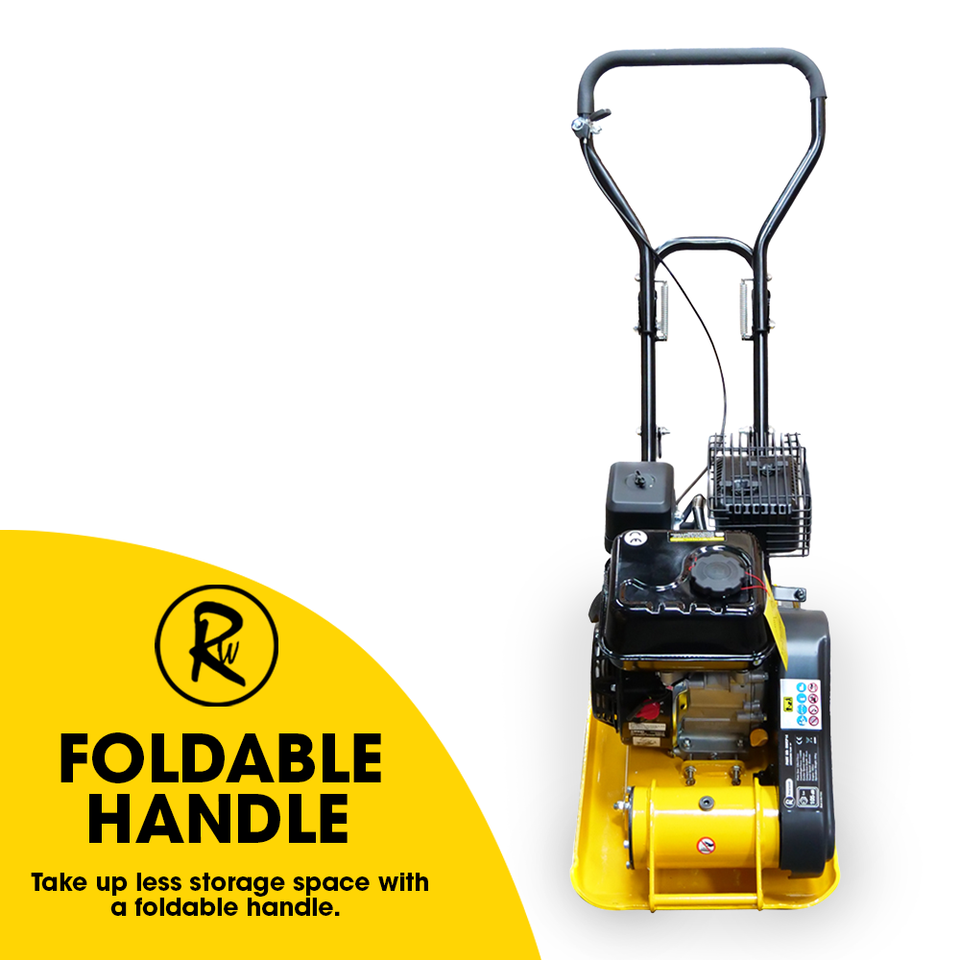 Wacker Plate Compactor Compaction RocwooD 14" 5.5hp 163cc Petrol Engine ...