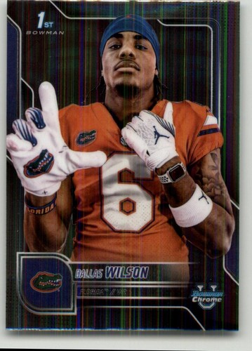 2025 Bowman University Chrome Dallas Wilson #181 Florida Gators | eBay