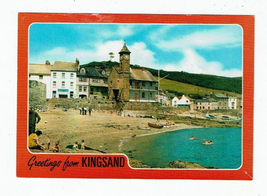 CORNWALL POSTCARD COLOUR PHOTO GREETINGS FROM KINGSAND. | eBay UK