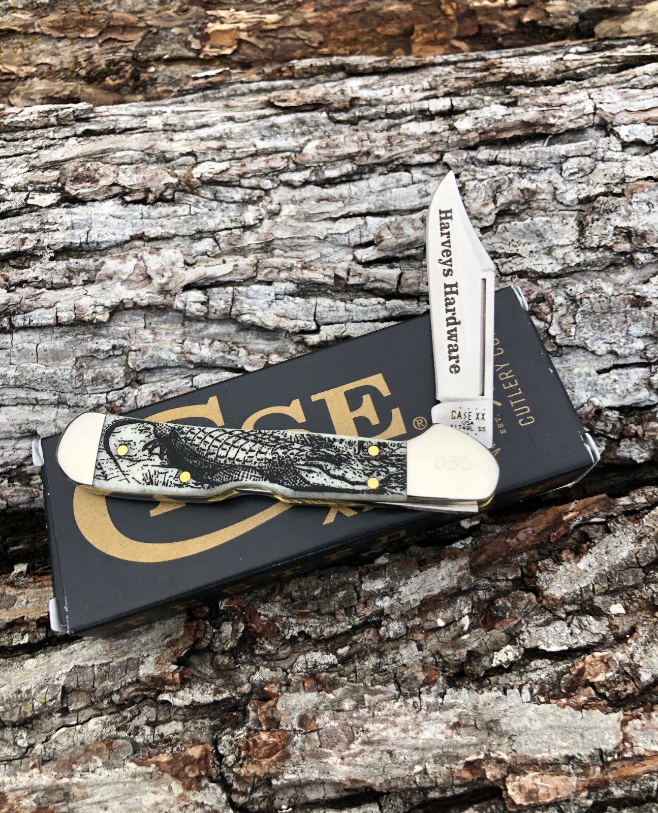 CASE XX *b SFO NATURAL GATOR MINI COPPERLOCK NUMBERED KNIFE KNIVES | eBay