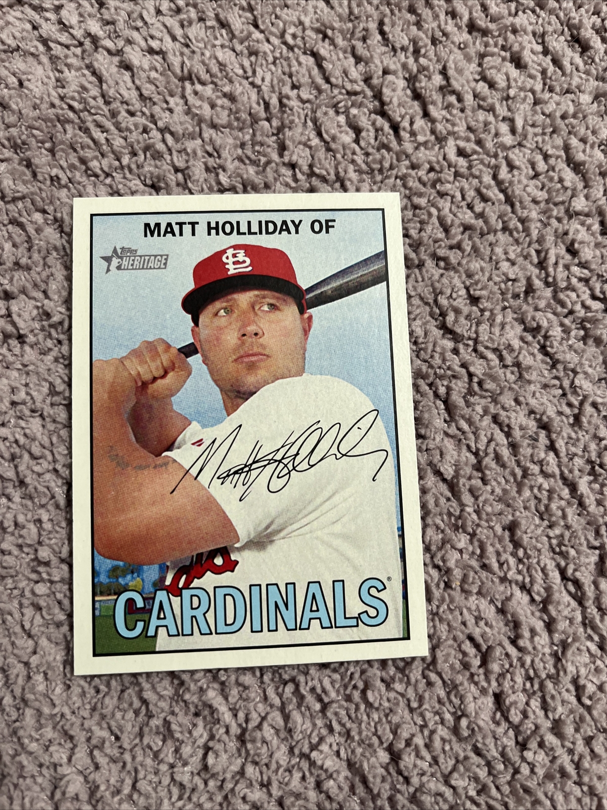 2016 Topps Heritage - Matt Holliday #325 for sale online | eBay