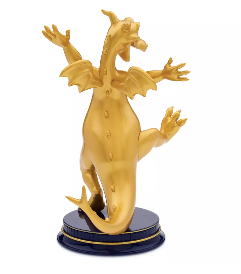 Disney Parks WDW 50th Celebration Epcot Figment Golden Statue New!! | eBay