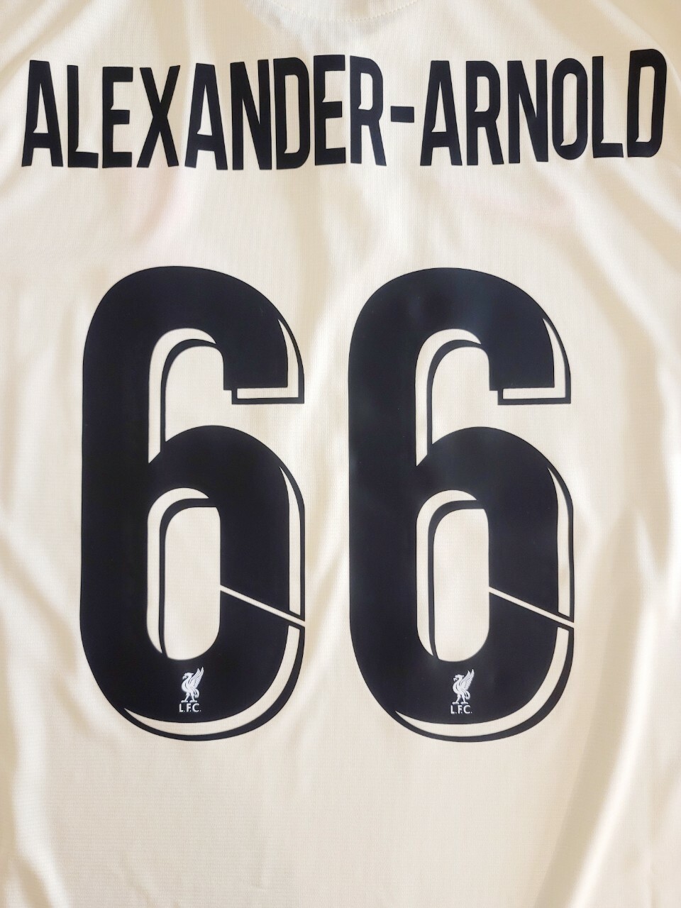 Buy 2021/22 Nike Liverpool FC UCL #66 ALEXANDER-ARNOLD Away Jersey ...