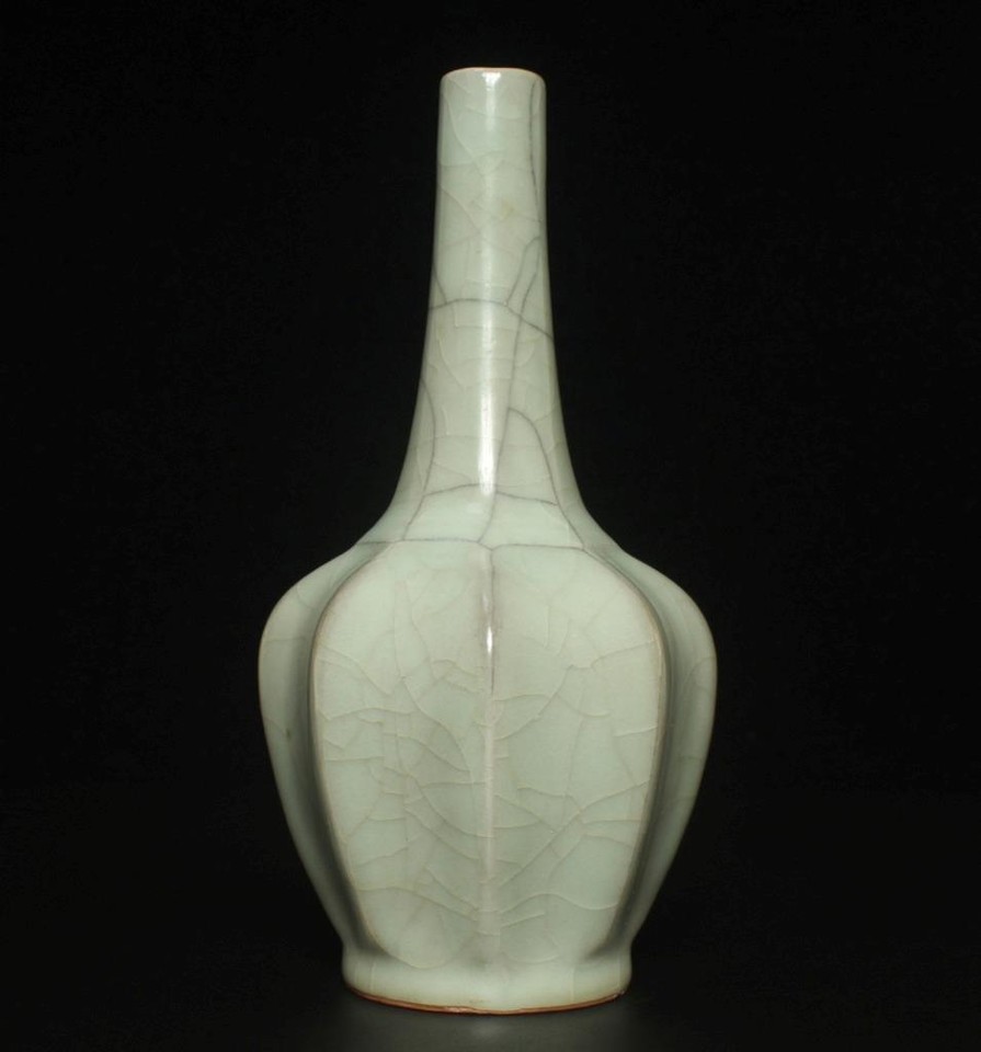 23CM Chongning Signed Old Chinese Ru Yao Ru Kiln Vase | eBay