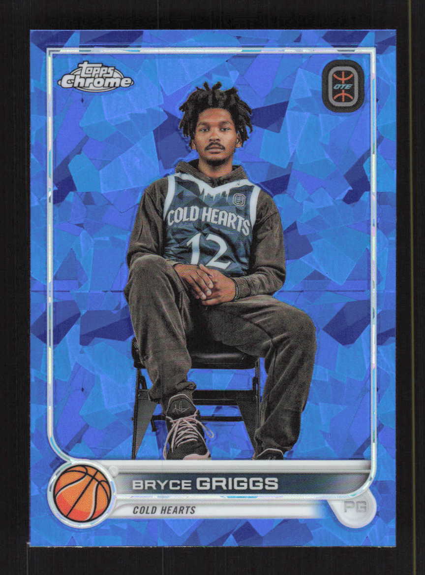 Bryce Griggs 2022 Topps Chrome Sapphire Edition OTE #20 | eBay