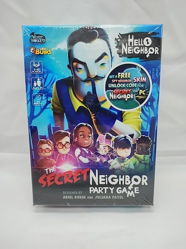 Hello Neighbor The Secret Neighbor Party Game Sealed | eBay
