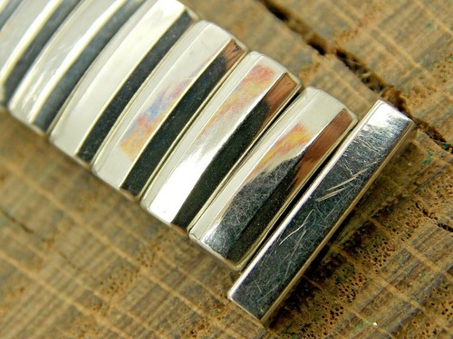 Contiflex Vintage NOS Unused Expansion Stainless Watch Band 16mm Mens ...