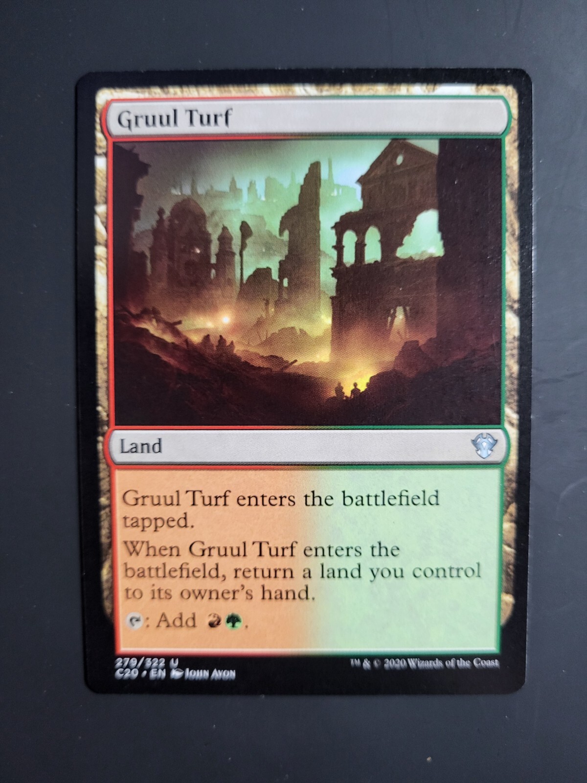 MTG Gruul Turf Commander 2020 279/322 Regular Uncommon for sale online ...