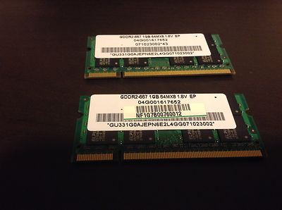 ASUS G2S 17" Gaming Laptop 2GB Ram (2 x 1GB) | eBay