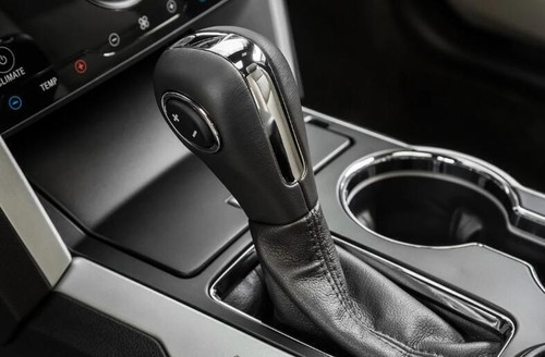 3PCS Gear Shift Knob Trim Central Console Wood Grain For Ford Explorer ...