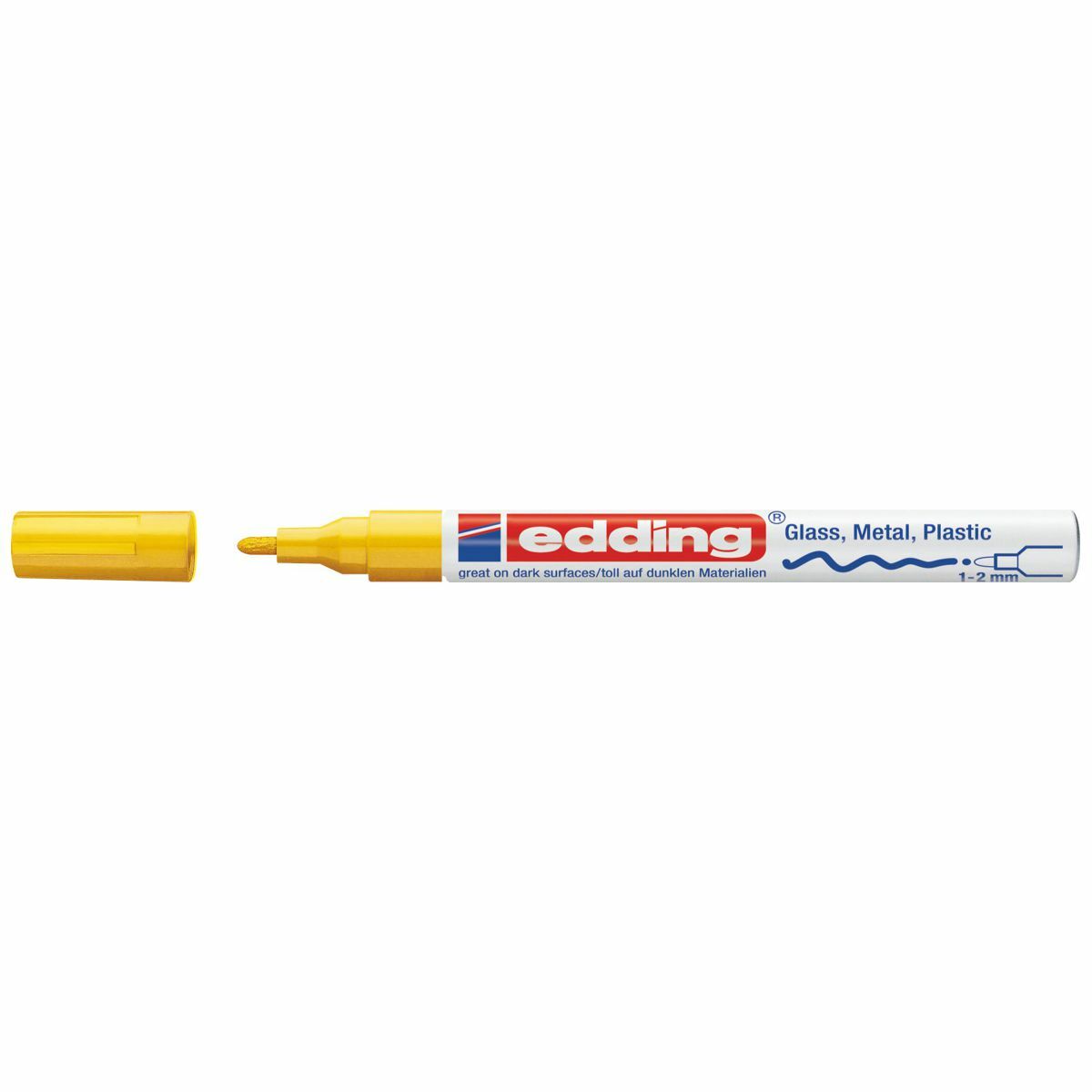 EDDING 751 Glanz-Lackmarker creative 751 1-2mm [22 Farben wählbar] | eBay