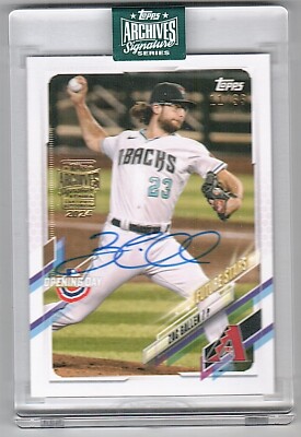 2024 Topps Archives Signature Series Buyback Zac Gallen D-Backs Auto ...