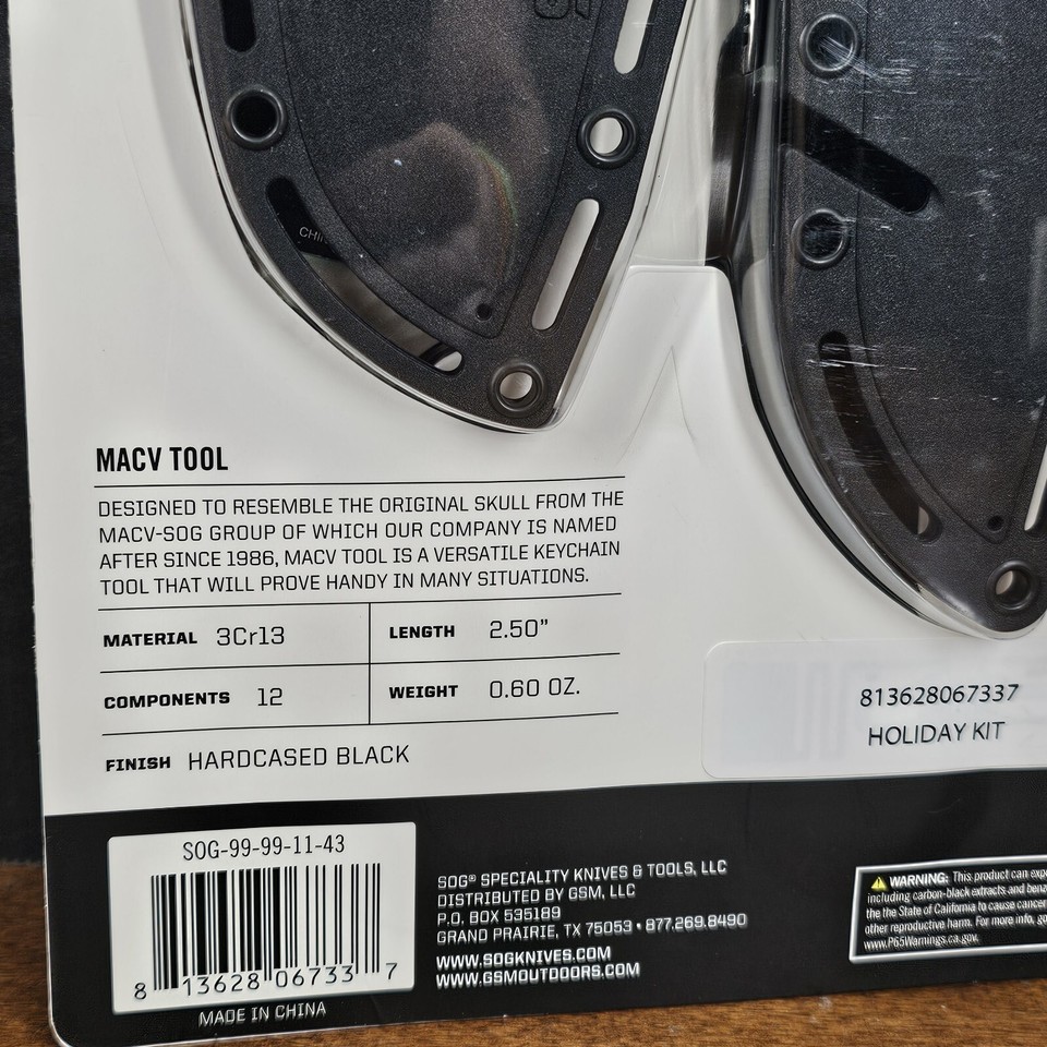 Sog Combo Kit Sog Field Knife Sog Survivors Edge MacV Tool - NEW | eBay