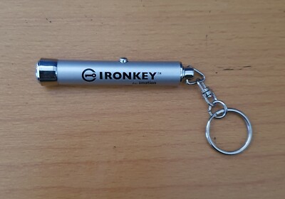 Imation Ironkey Logo Light Projector Keychain Keyring | eBay