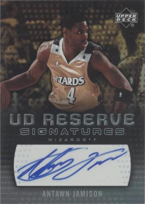 2006-07 UD Reserve - Signatures Antawn Jamison #RA-AN (AU) for sale ...