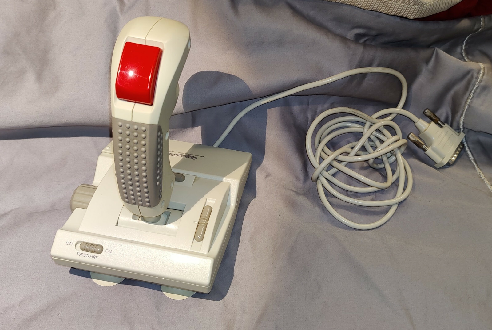 For Vintage PC i.e. IBM XT 386- Quickshot QS-201 Serial JoyStick w ...