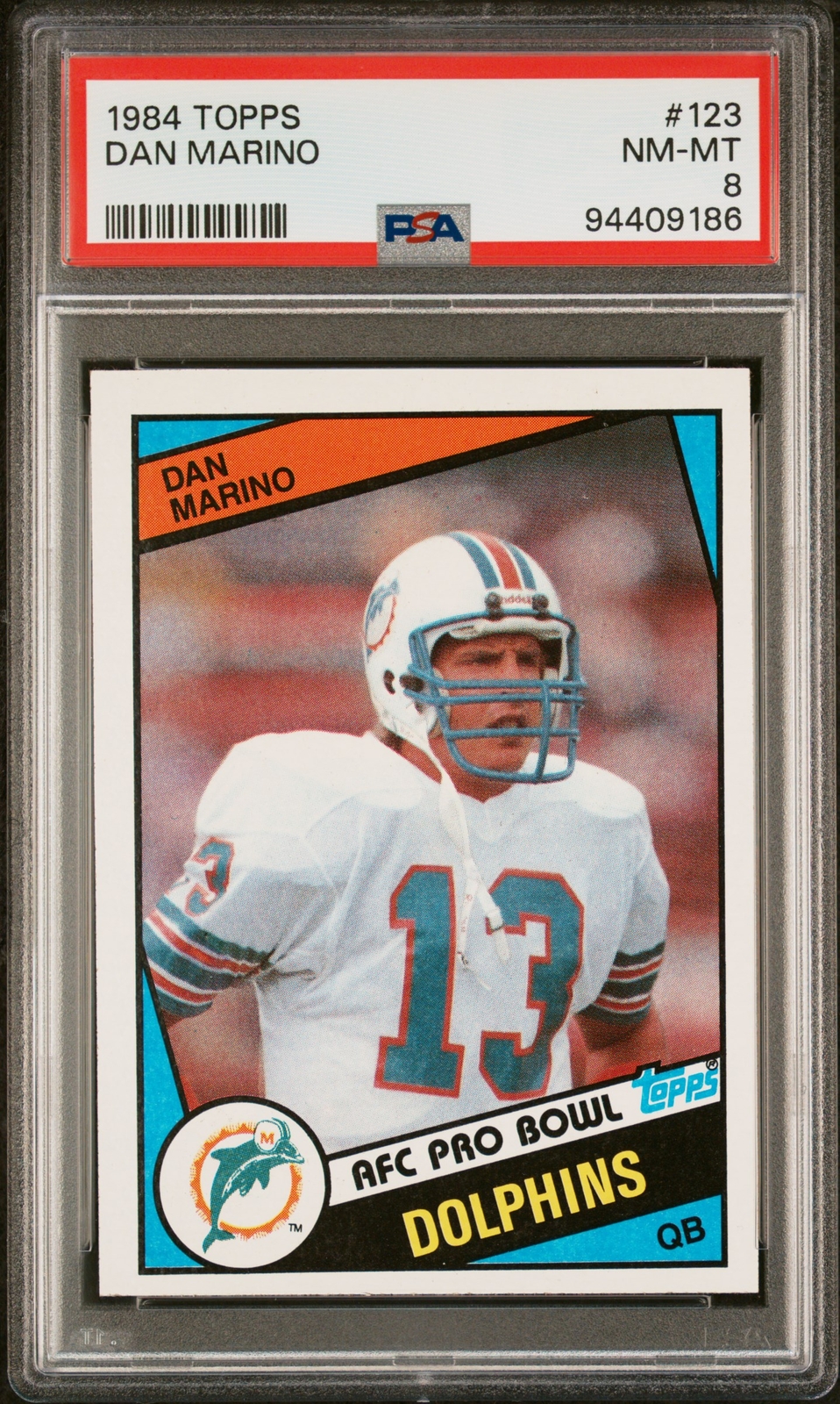 1984 TOPPS #123 DAN MARINO ROOKIE RC PSA 8 | eBay