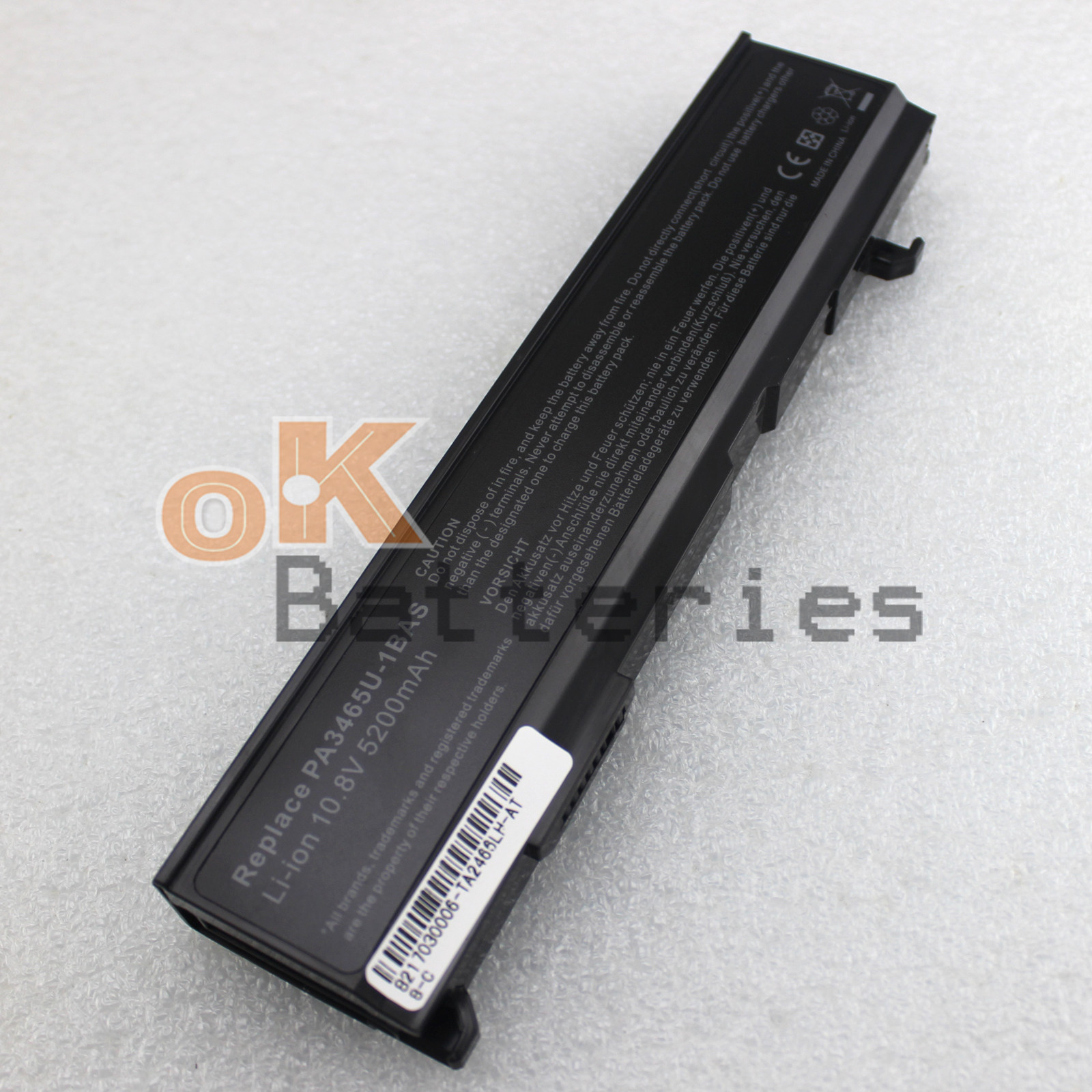 New Battery For Toshiba Satellite A135-S4527 A135-S2246 A135-S4487 ...