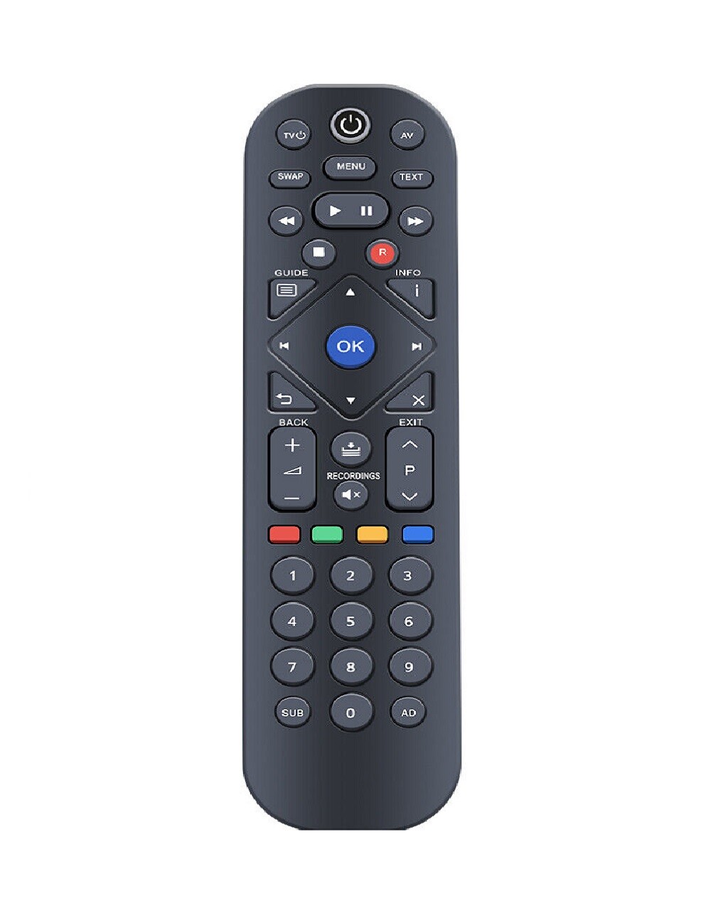 Genuine Manhattan Remote Control for T1 Freeview and SX Freesat HD | eBay