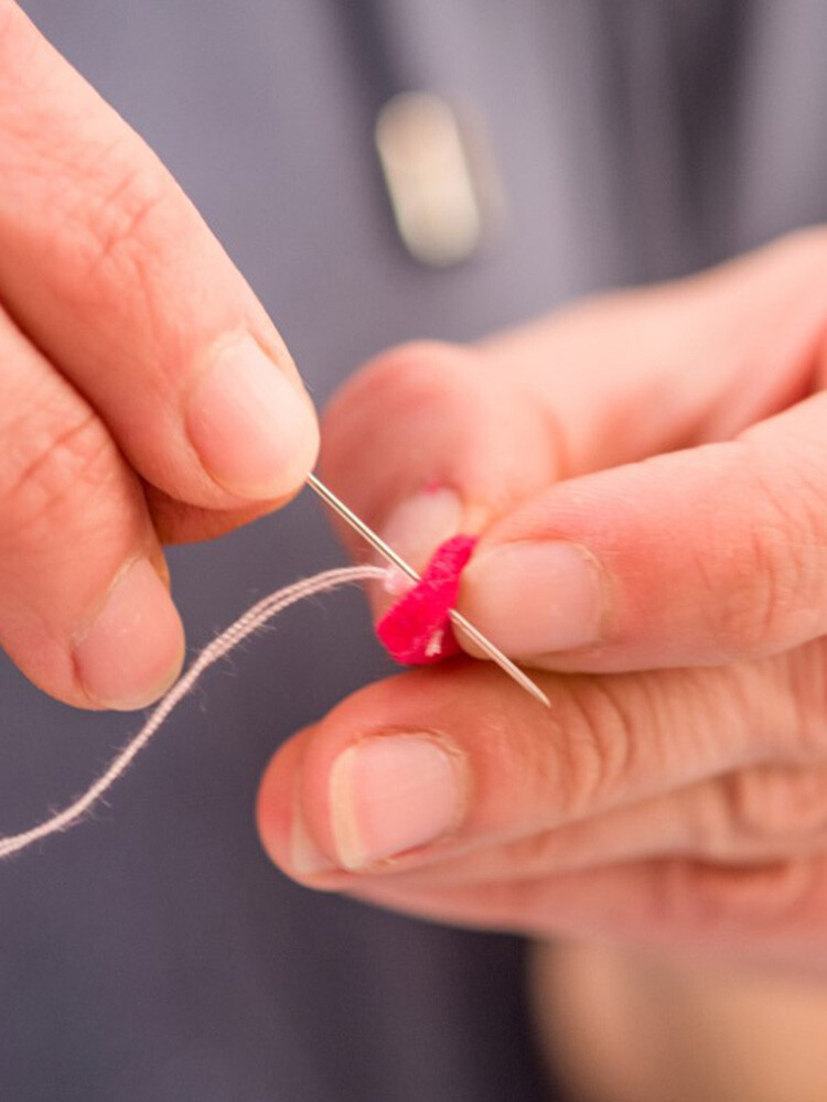 30pcs 3 Sizes Big Eye Stitching Needles with Storage Tube Universal Big ...