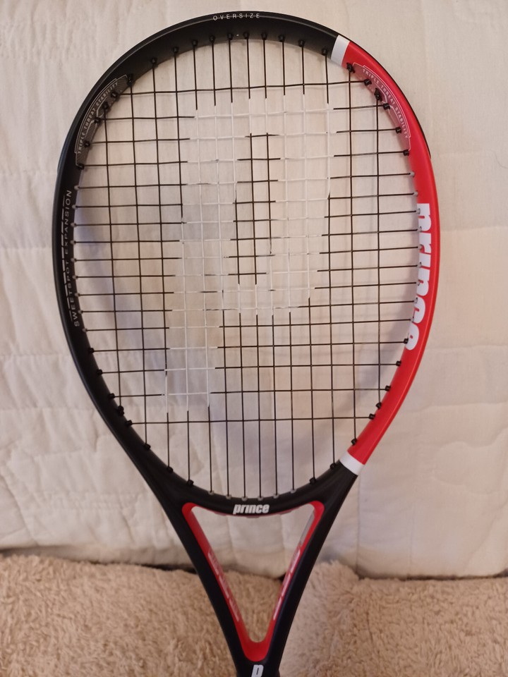 PRINCE BOLT 110 ESP OS TENNIS RACKET - 4 1/2" GRIP - 110 sq. in - NEW ...