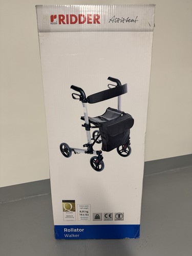 NEU Ridder Assistent Walker Rollator Gehwagen Gehhilfe mit Zubehör ...
